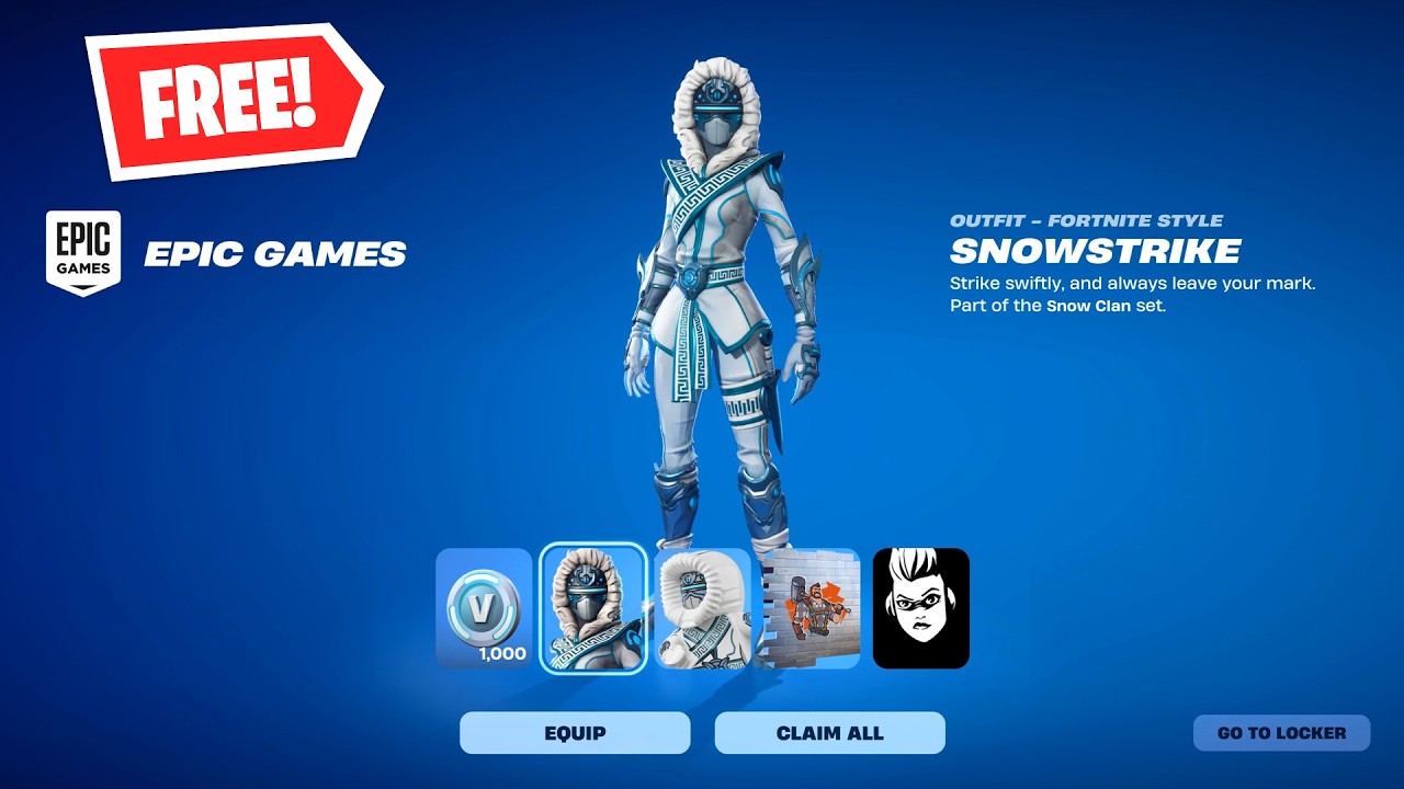 How to Unlock *FREE* Snowstrike Skin in Fortnite (Full Guide)