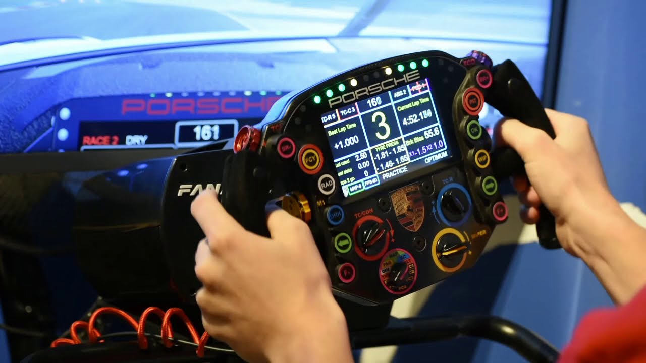 Porsche 911 RSR 2019/2020 Replica Steering Wheel