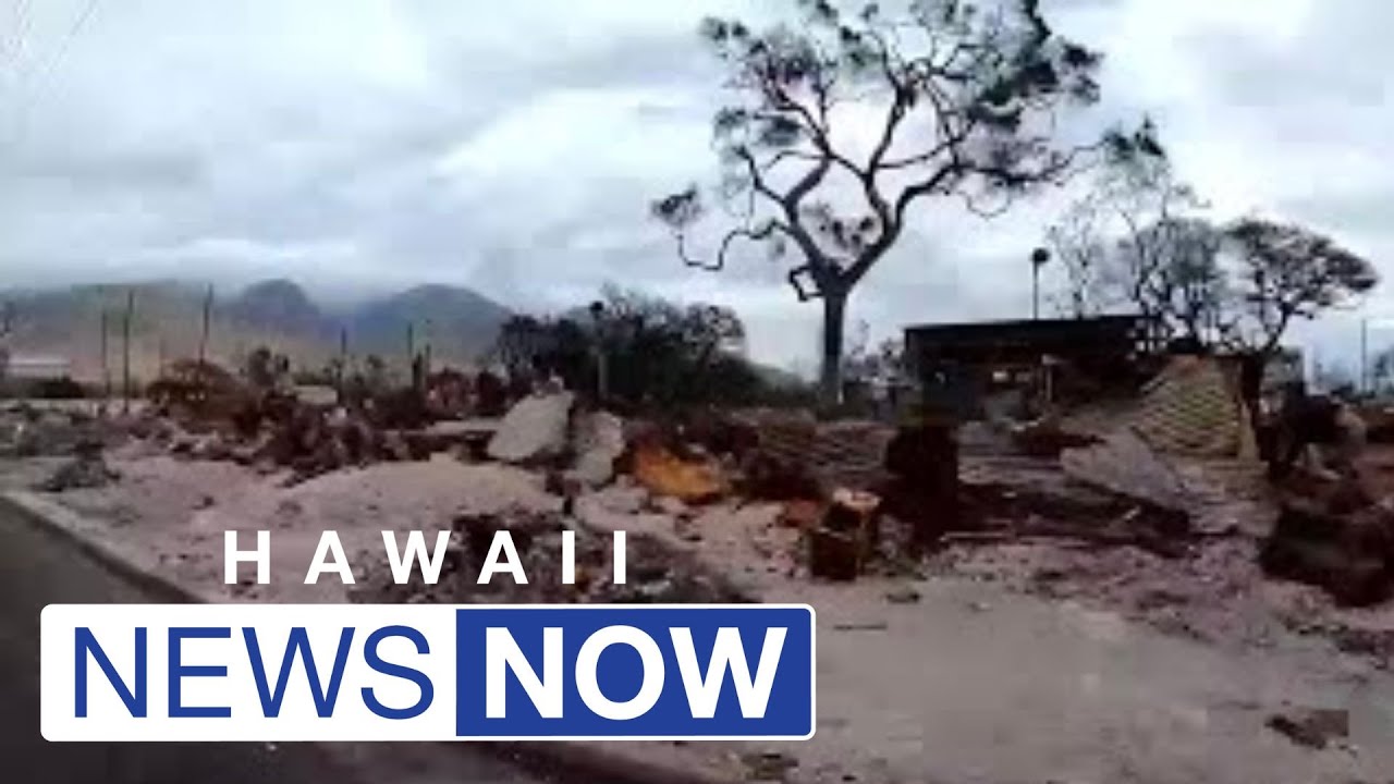 Wildfire survivor posts video of his dramatic escape from Lahaina