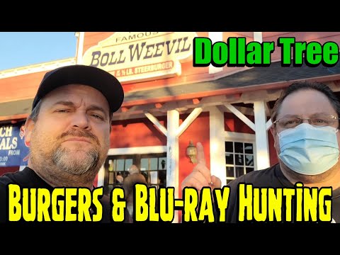 Boll Weevil Burger & Blu-ray Hunting