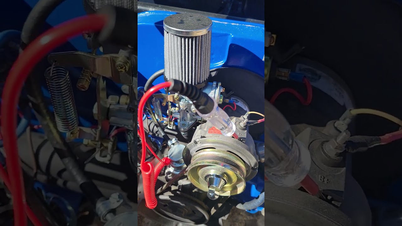 How to Set your engine timing  the easy way.  VW Bug Engine Timing