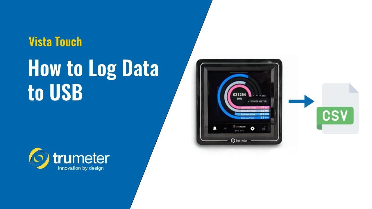 Vista Touch Data Logging
