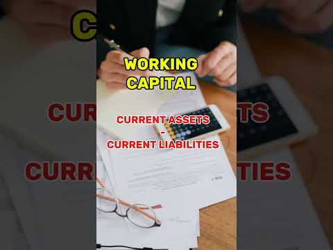 How to Calculate Working Capital ? #finance #accounting #corporatelife