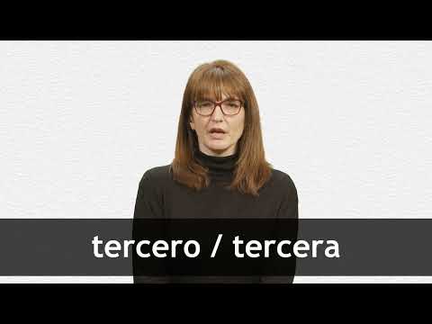 English Translation of “TERCERO” | Collins Spanish-English Dictionary