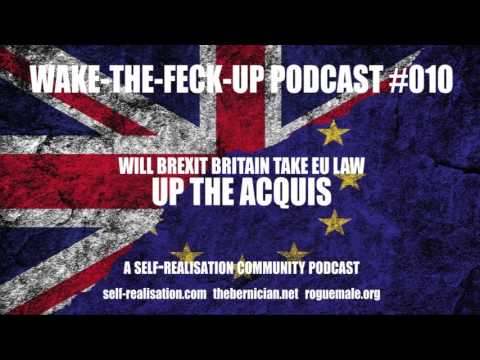 Will Britain Take EU Law Up The Acquis?
