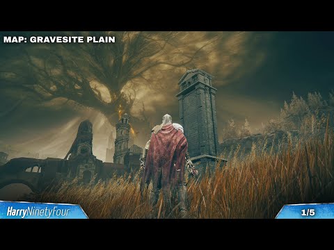 Elden Ring Shadow of the Erdtree - All Maps Locations Guide