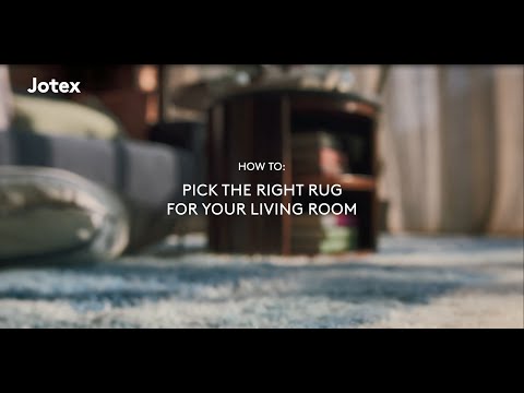 HOW TO: Pick the right rug for your living room