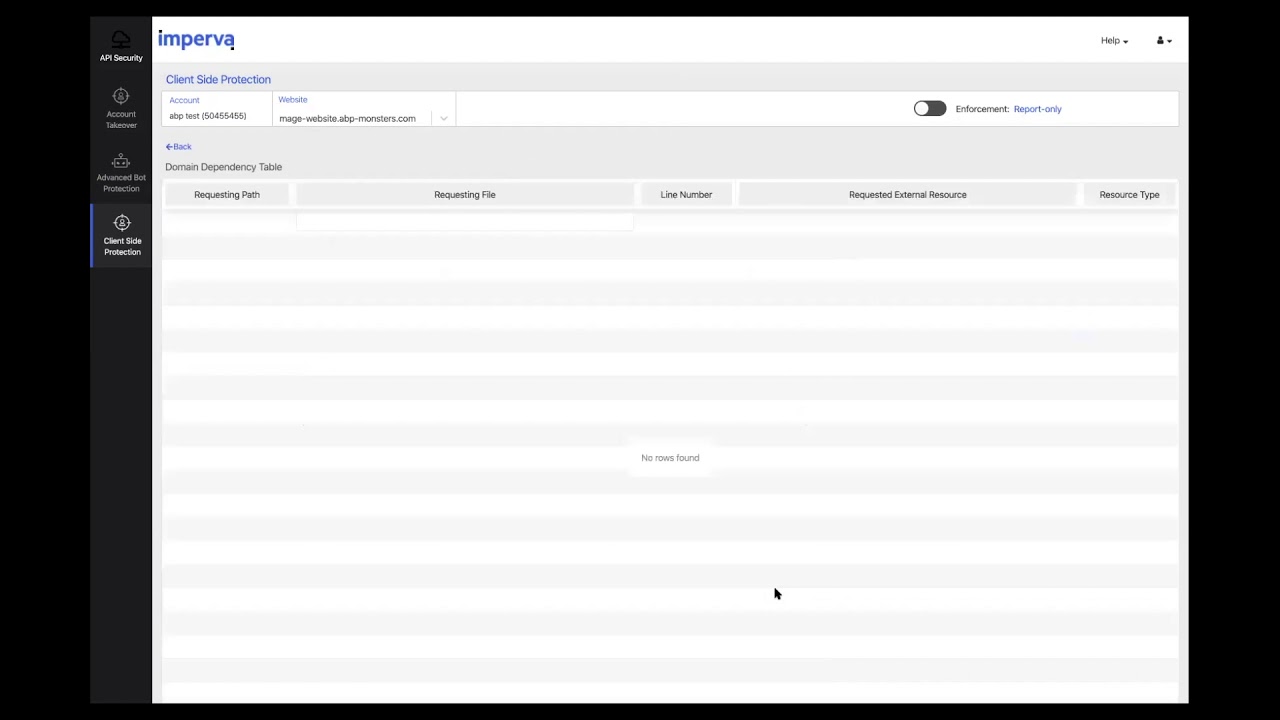 Imperva's Client Side Protection