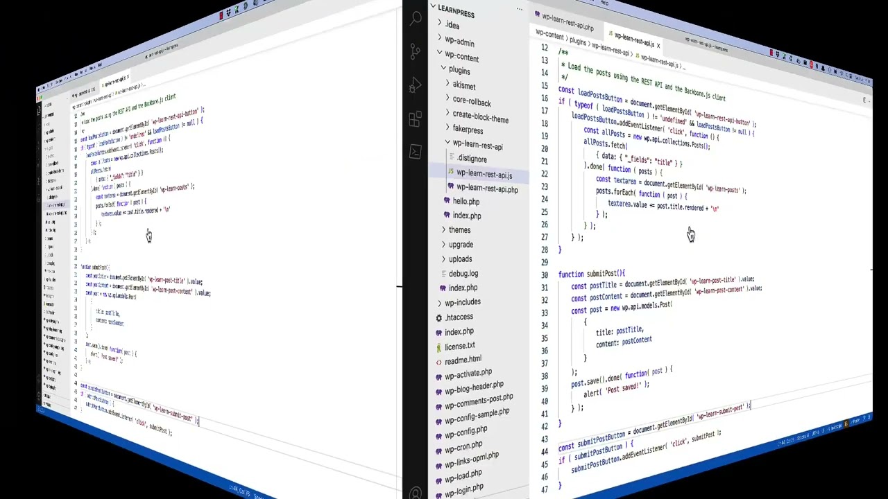 Interacting with the WP REST API