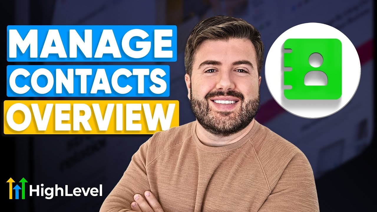Contacts & Smart Lists Explained | Easy GoHighLevel CRM Tutorial