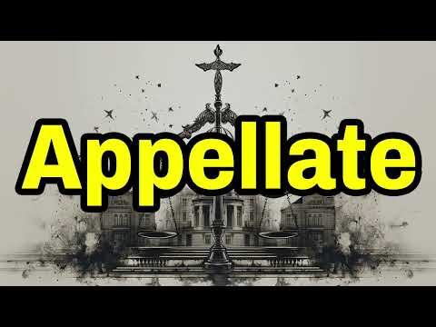 Appellate Pronunciation | How To Say Appellate | Appellate Meaning