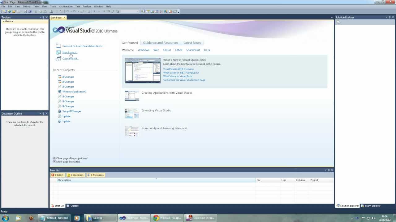 How to: Create a File in VB.net
