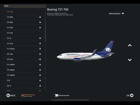How to unlock an a380 in infinite flight