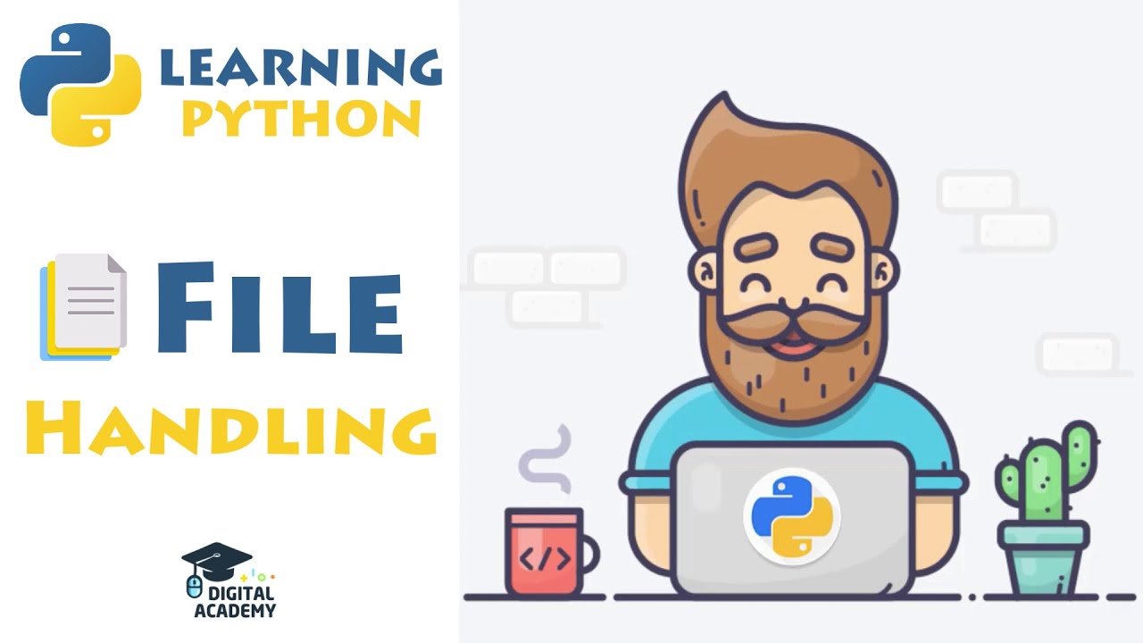 Python FILE Handling (Modes, Create, Open, Read, Write, Close, Delete, Check) - Python Tutorial
