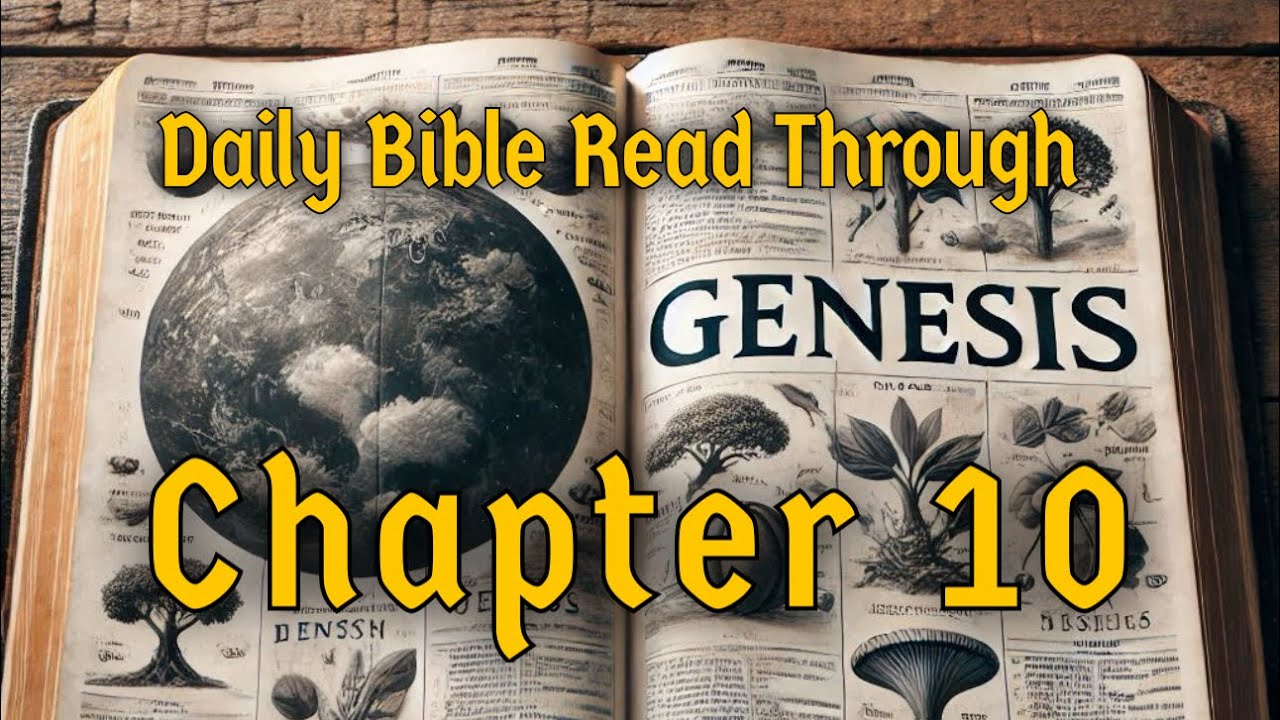 Genesis Ch. 10. One chapter a day Bible read through.