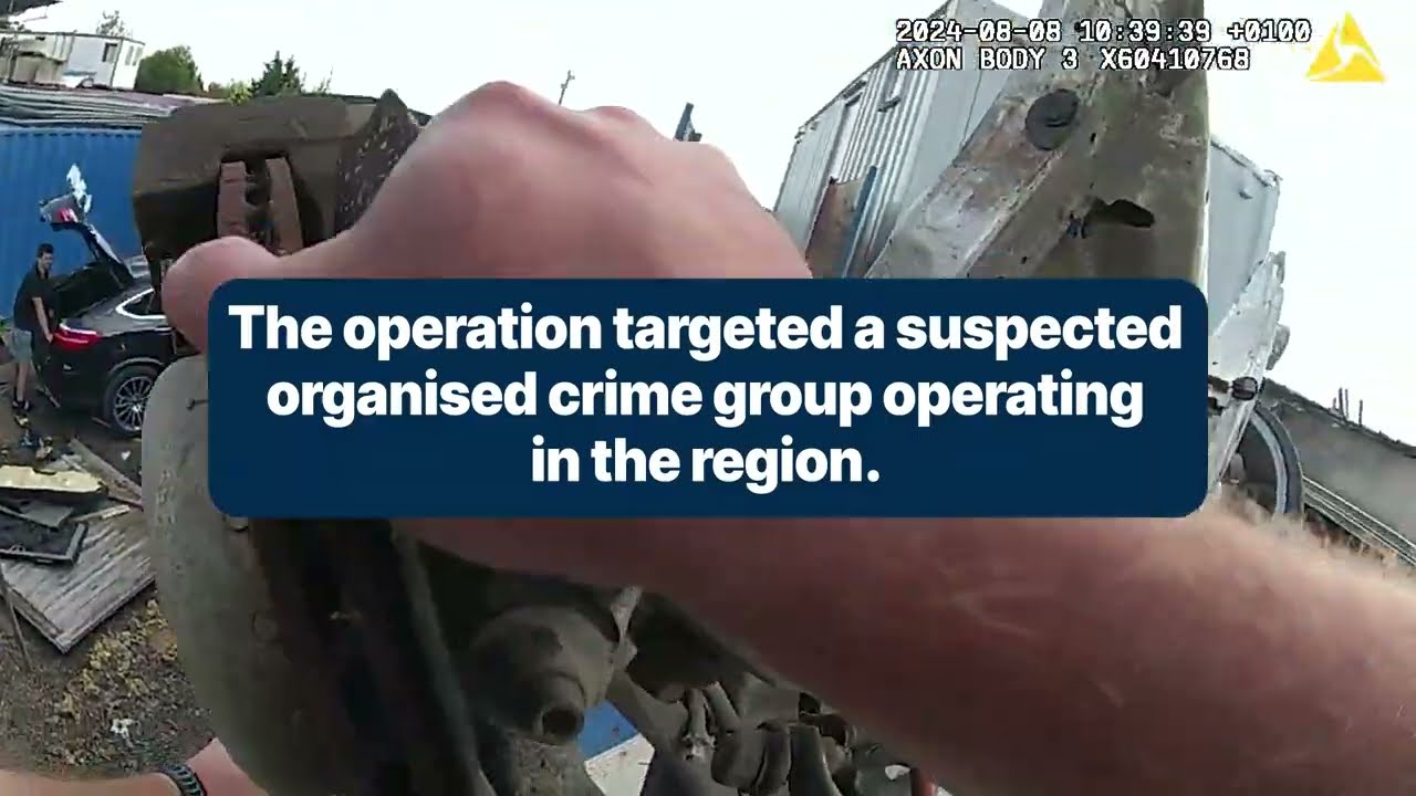 Vehicle theft gang jailed for more than 33 years