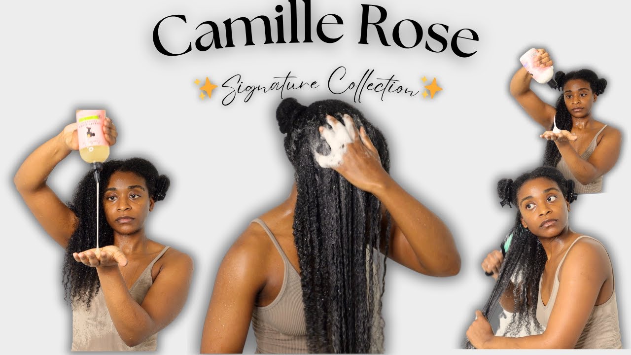 Wash Day Routine Using CAMILLE ROSE ✨Signature Collection✨ | TYPE 4 HAIR | Medium TWISTS