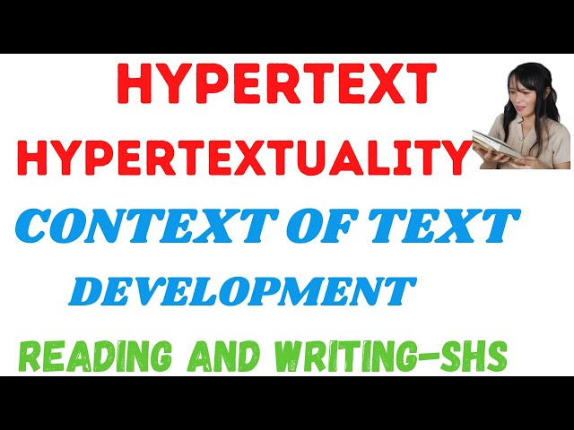 Understanding Hypertext: The Evolution of Reading in the Digital Age ...