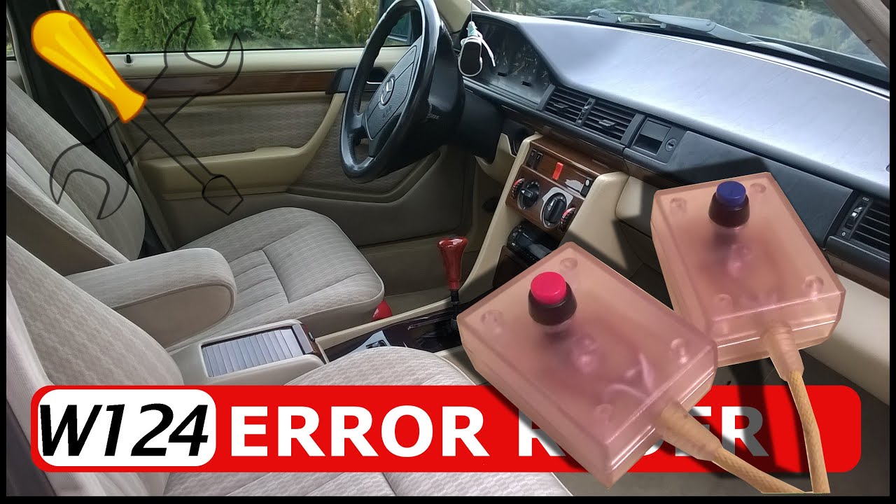 W124 error code reader PART 1/3