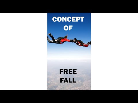 MEANING OF FREE FALL #freefallconcept #shorts