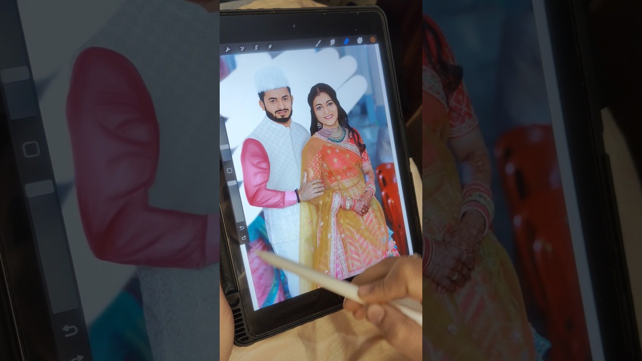 Make your own Digital Caricature Wedding Invitation Video.