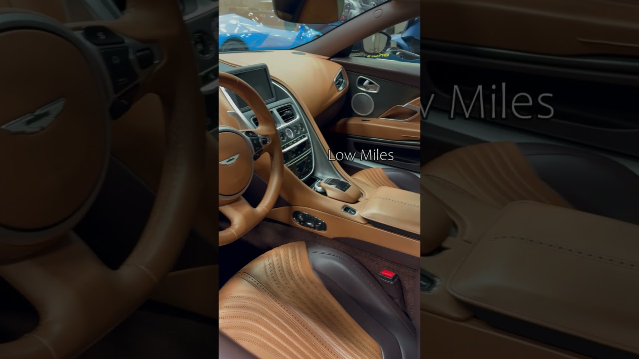 STUNNING Aston Martin Interior! 😍 #shorts #astonmartin #jamesbond