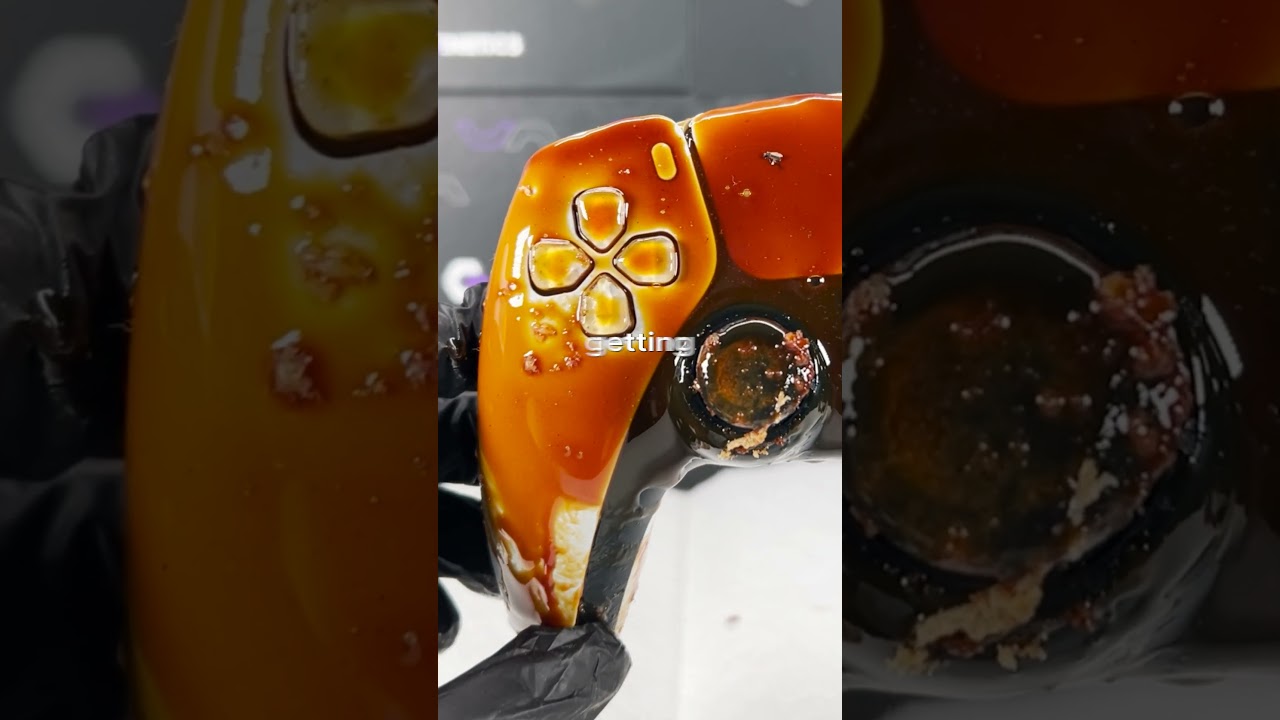 Cleaning this VEGEMITED controller... 🤮🤣