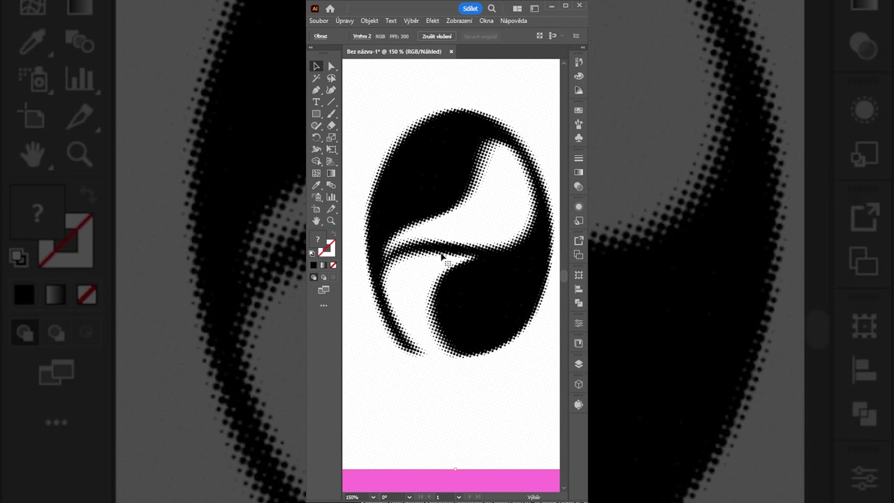 Illustrator tutorial - Dot blur for beginners.