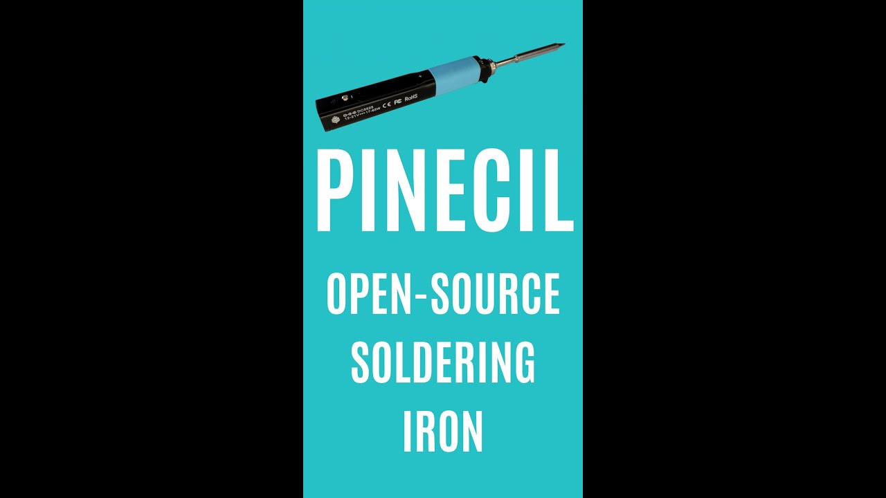 Pine64 Pinecil V2 Open-Source and Portable Soldering Iron