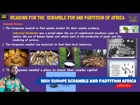 Scramble for and Partition of Africa | Why Africa was shared among European powers.