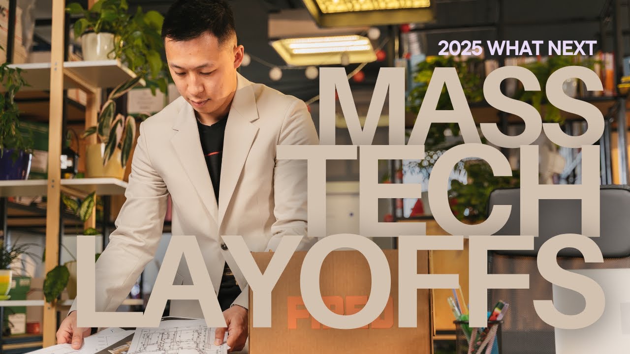 📉 The 2025 Tech Crisis Explained – Mass Layoffs & the Rise of AI 🤖