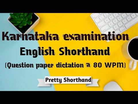 80 wpm English dictation | June 2008 question paper | #80wpm