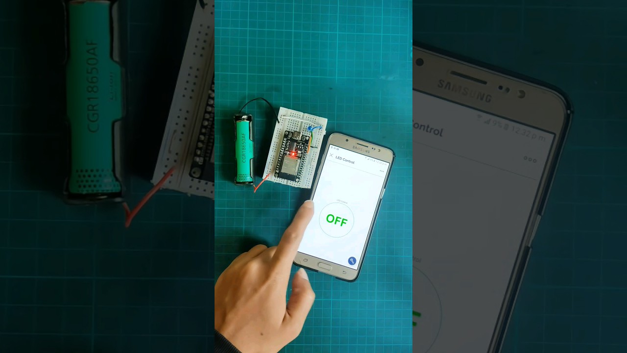 ESP32 with Blynk App | Blynk Led Control #esp32project #blynk #iot