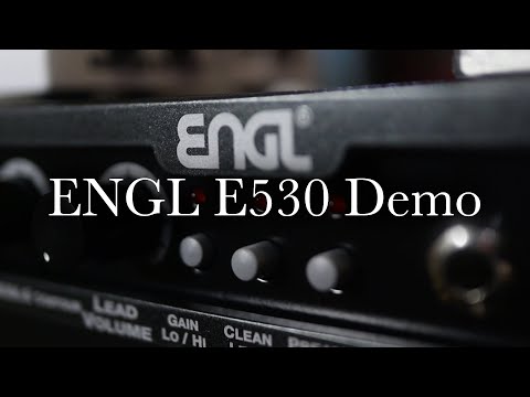 ENGL E530 Modern Rock Tube Preamp with Rack Case | Reverb