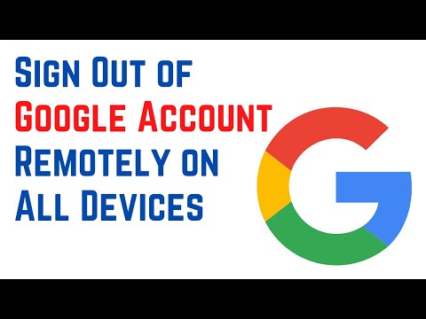 How to Sign Out of Google Account Remotely on All Devices