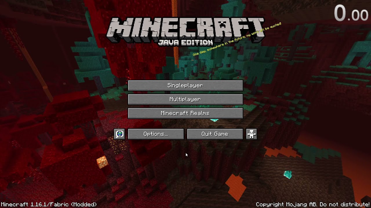 minecraft creative speedrun in 0.6 seconds