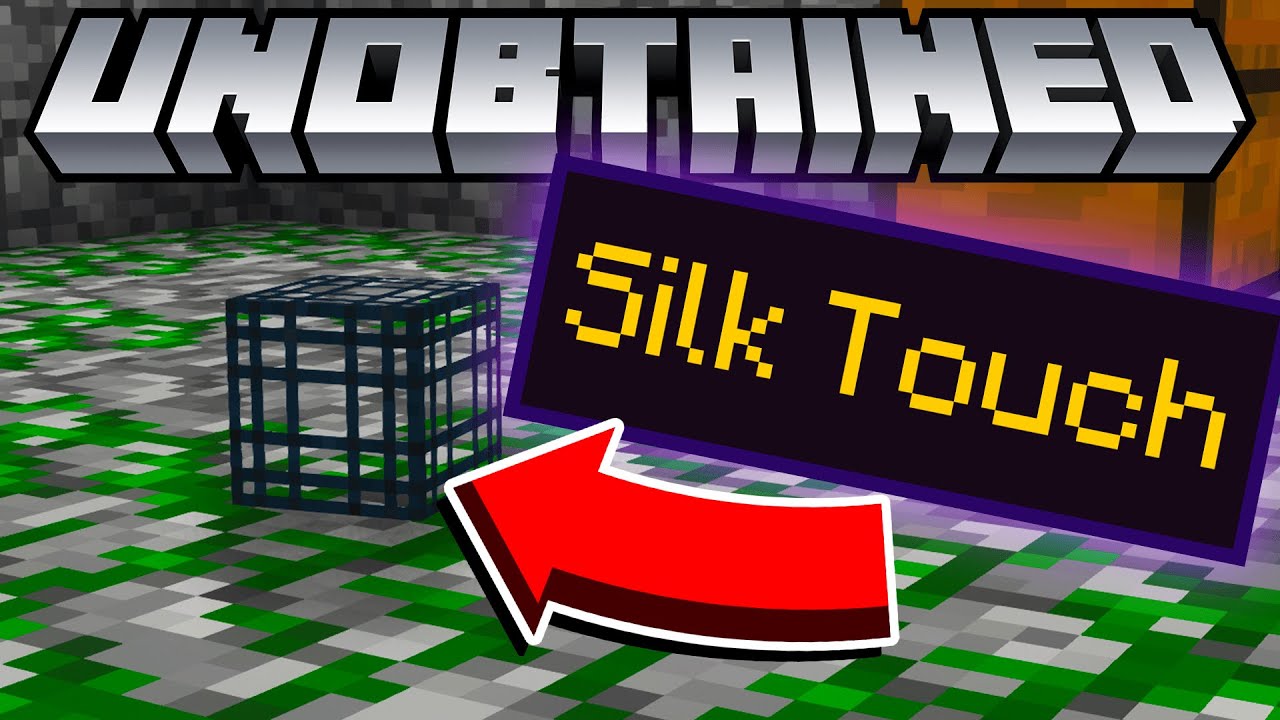Silk Touch worked on Spawners?! | Minecraft - Unobtained