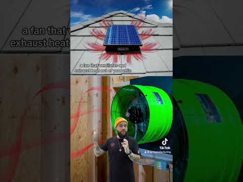 What's the difference between whole house fans and attic fans? #diy #homeimprovement #ventilation