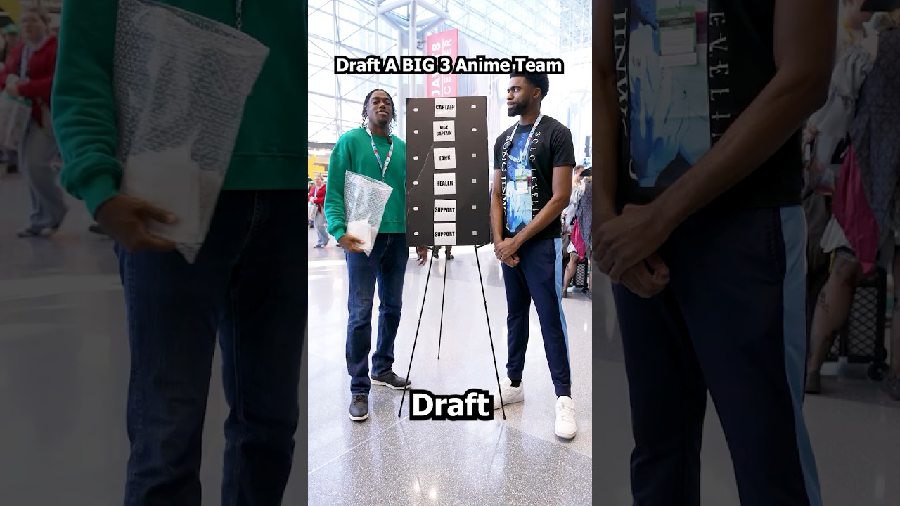 Big 3 Anime Draft! @Animenewsguy