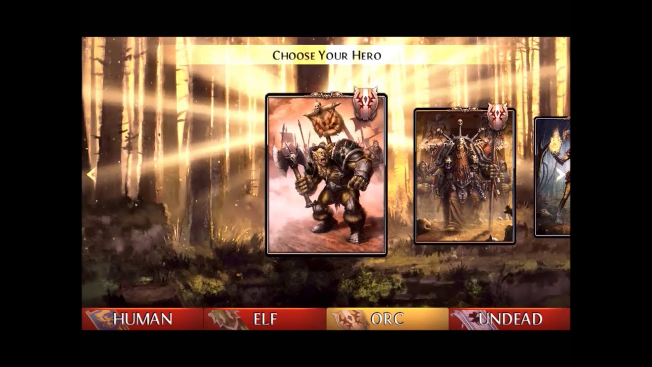 Android Games!#23 Order and Chaos Duels Heroe ovierview Samsung Galaxy SII (S2) #1/2