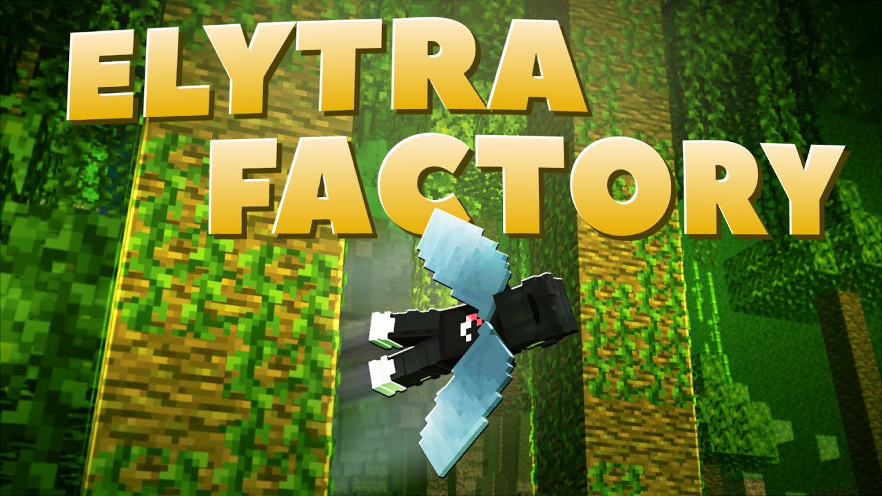 Elytra Factory Trailer | Minecraft Map
