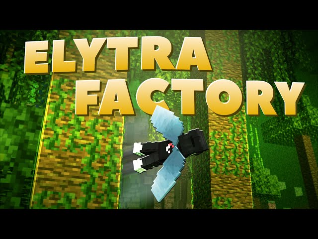 Elytra Factory Minecraft Map