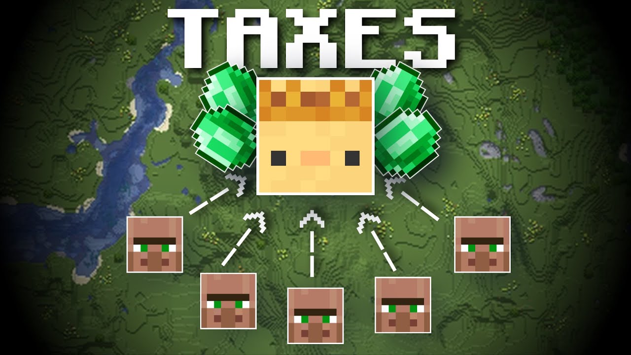 Taxes explained with Minecraft Emeralds
