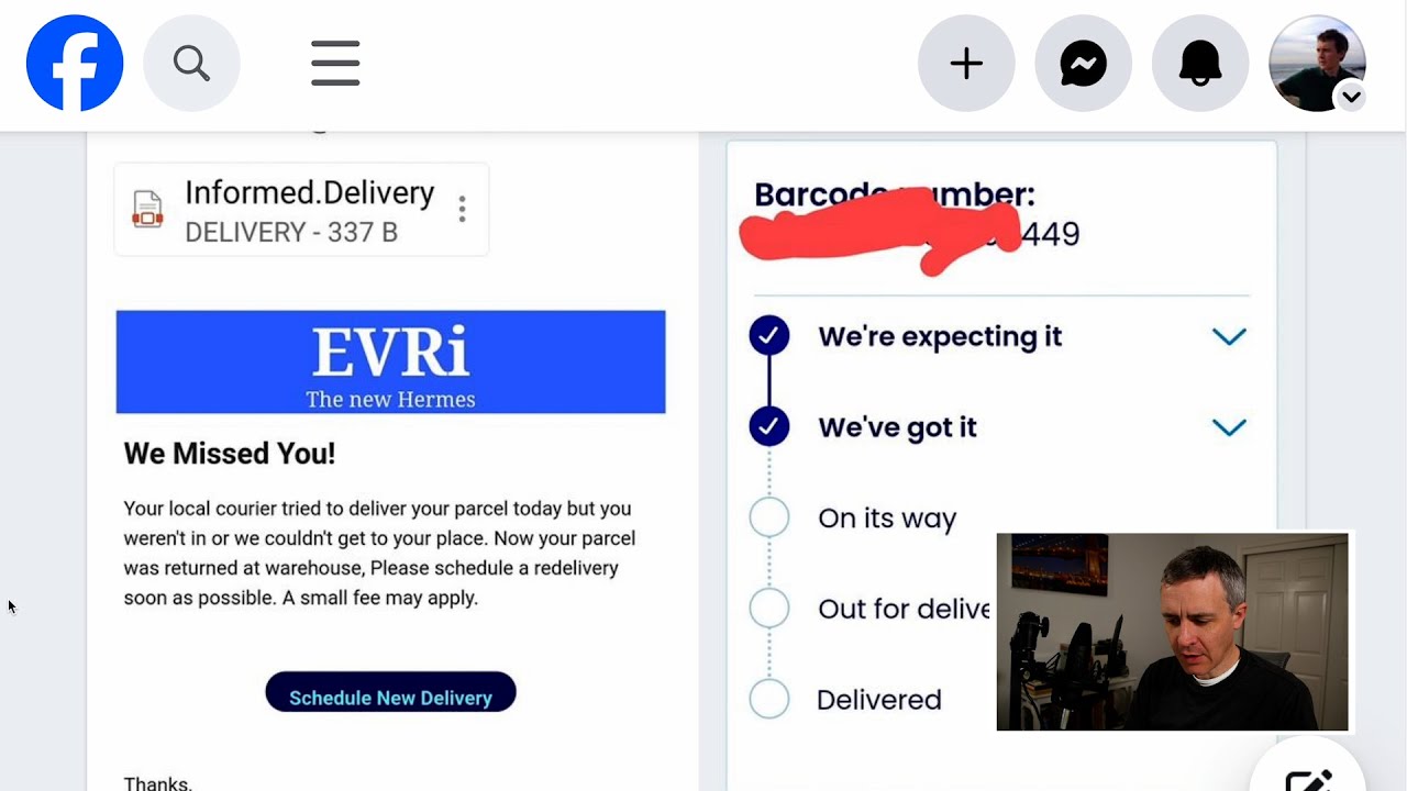 Evri SCAM EMAIL for Package Delivery EXPOSED