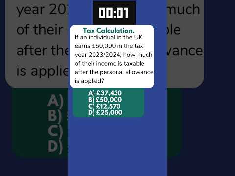 Tax Calculation on UK Salary.