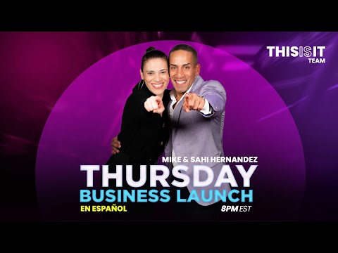 LifeWave X39 Spanish Business Launch 8PM | Mike & Sahi Hernandez