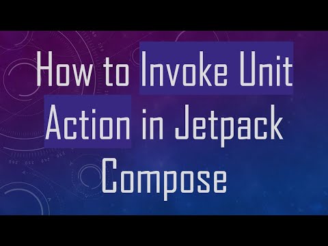 How to Invoke Unit Action in Jetpack Compose