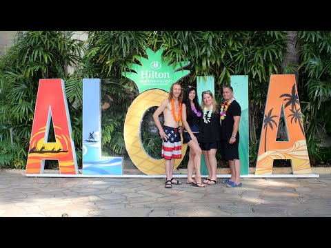 Staying at the Hilton Hawaiian Village in Waikiki Beach Resort - Day 1