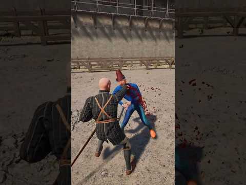 Frog stance with the dagger | Half Sword