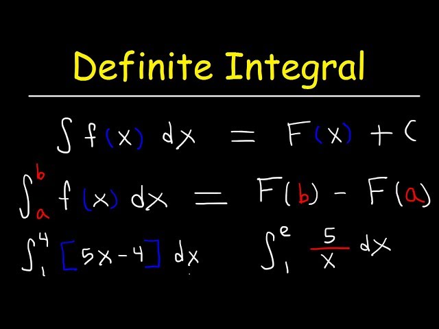 Understanding Definite Integrals: A Comprehensive Guide | Galaxy.ai